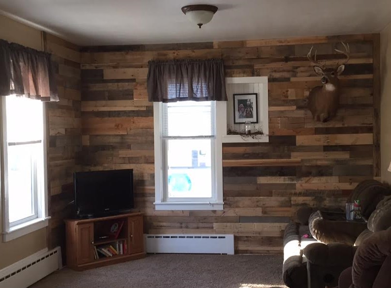 Skid board wall #1